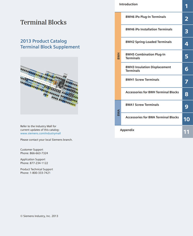 Siemens Downloadable Literature - Electro-Matic Products